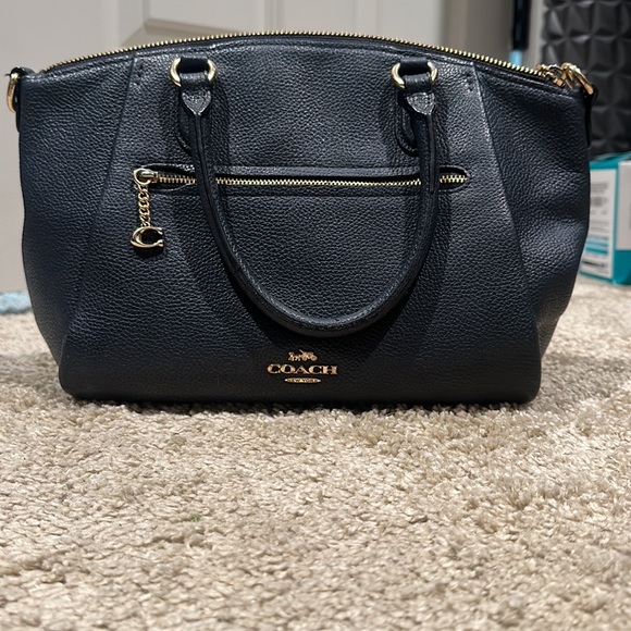 Coach | Bags | Navy Blue Coach Handbag | Poshmark